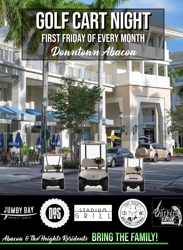 Abacoa POA | Golf Cart Night